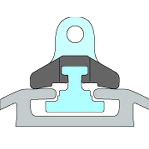 Bainbridge International > Sailman 4000 Batten Slide M10 23mm Flat ...